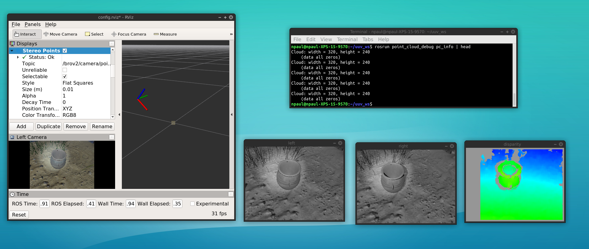 PointCloud data is all Zeros/NaNs · Issue #496 · ros-perception/image_pipeline · GitHub
