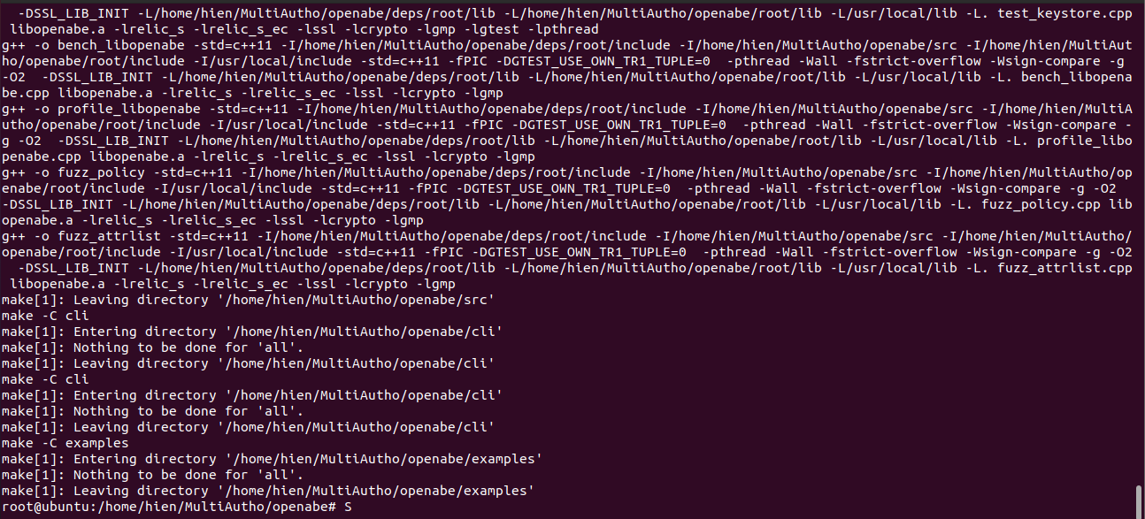 Make Command Return Error RELIC Ubuntu 20.04 LTS · Issue #66 · zeutro/openabe · GitHub