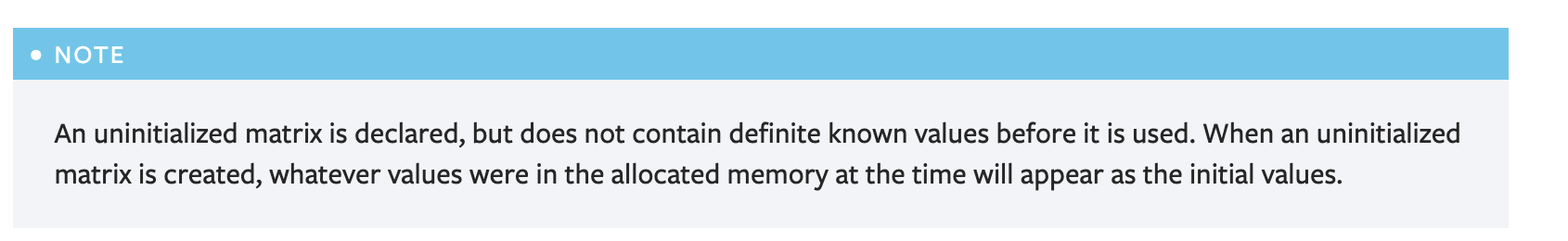 Add the note about uninitialized matrices into the colab · Issue #776 · pytorch/tutorials · GitHub