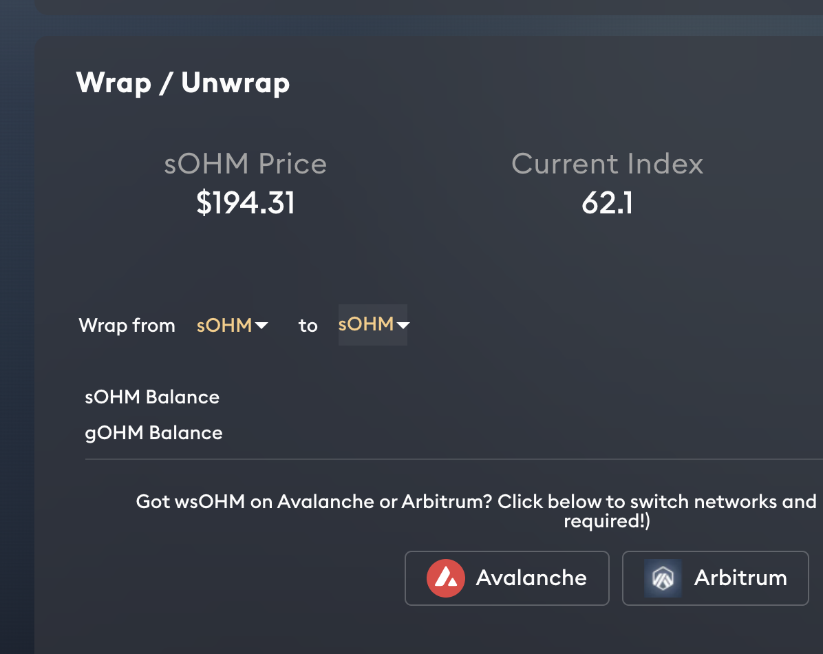 Automatically toggle Wrap/Unwrap assets intelligently · Issue #1139 · OlympusDAO/olympus ...