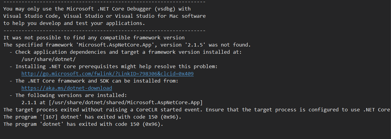 After install core 2.1.5, the project cannot be published · Issue #3587 ...