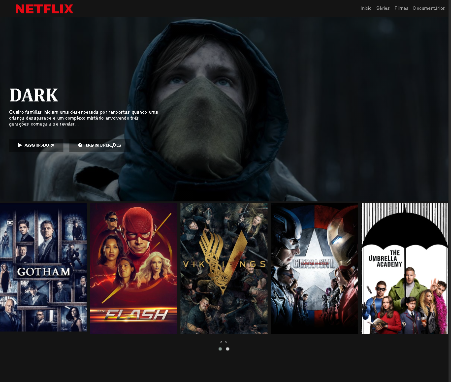 GitHub - victorResender/Netflix: Projeto do modulo "Recriando a ...