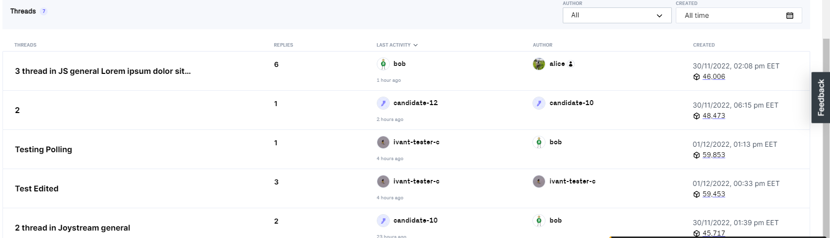 Forum: Reply to thread in a modal · Issue #3163 · Joystream/pioneer · GitHub