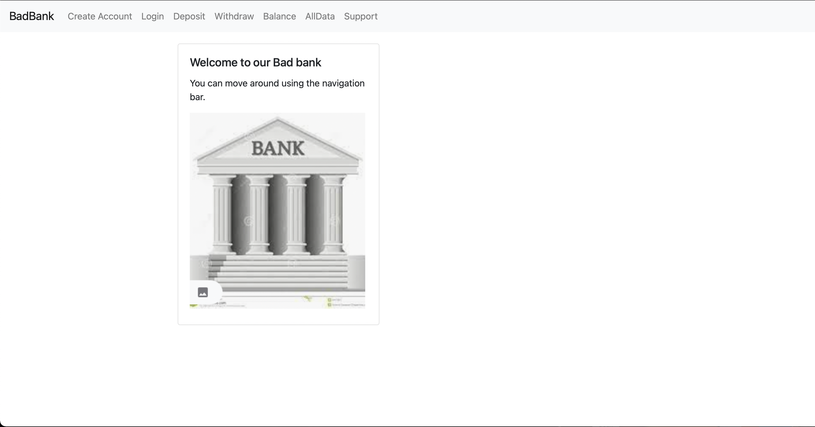GitHub - tsidid/Fullstack-BadBank: A full stack banking application ...