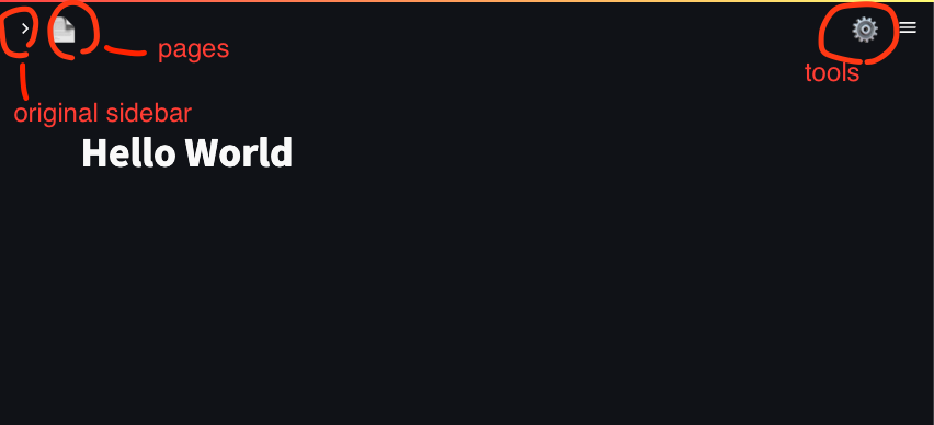 Support multiple sidebars and put the page list into a separated sidebar · Issue #6798 ...