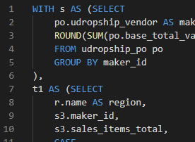 WITH disappearing · Issue #17 · scriptcoded/sql-highlight · GitHub