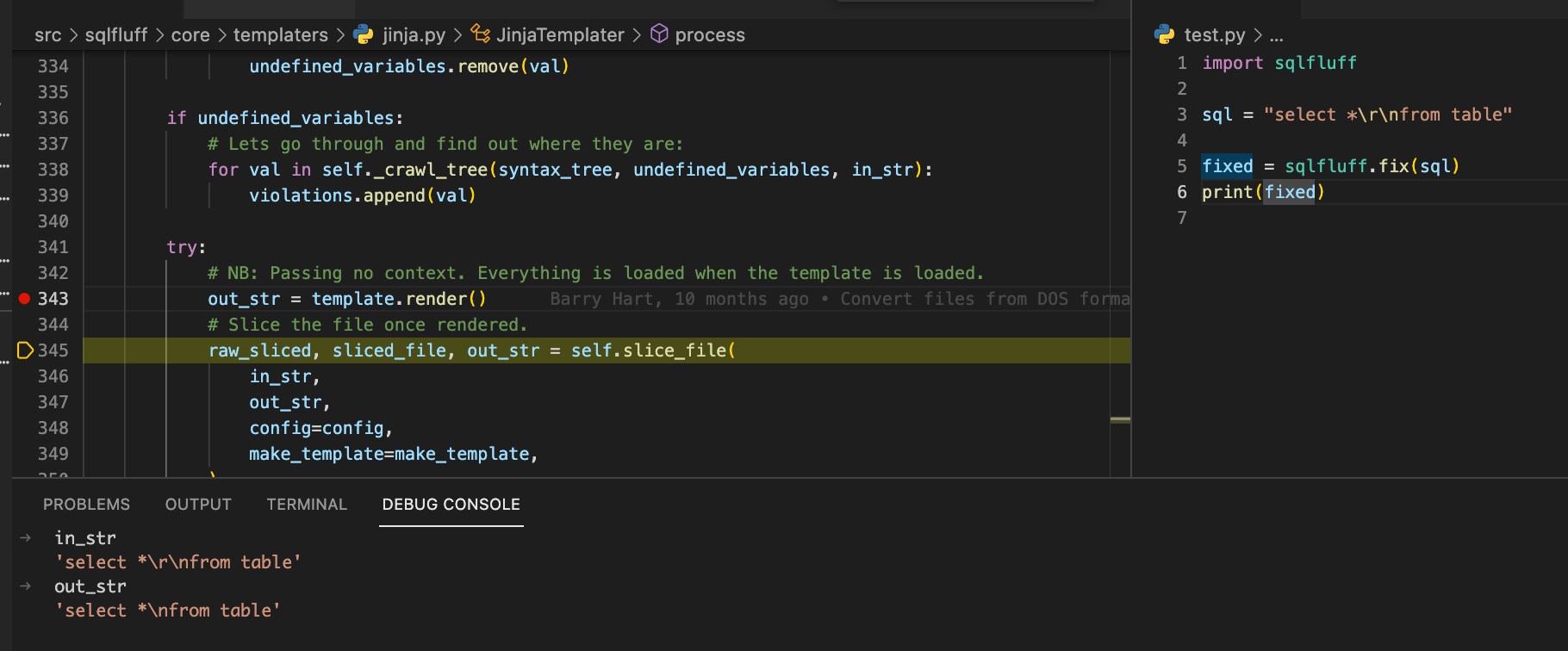 Feature request: Enable use of unix-style line endings when running ...