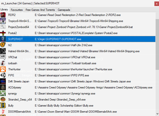 GitHub - injectionmethod/m_Launcher: m_Launcher is an open-source lightweight UI game launcher