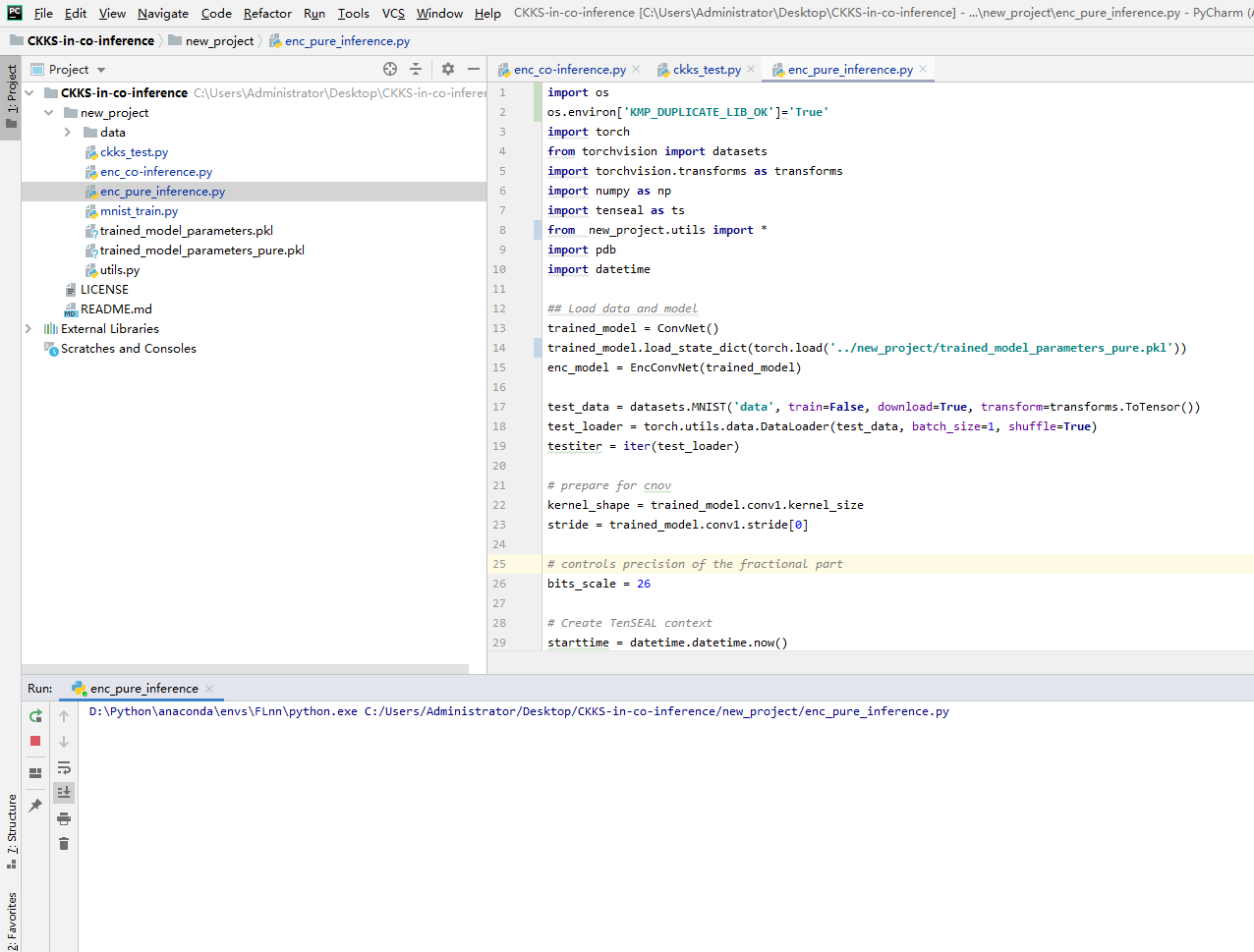 输入 · Issue #1 · Drenches/CKKS-in-co-inference · GitHub