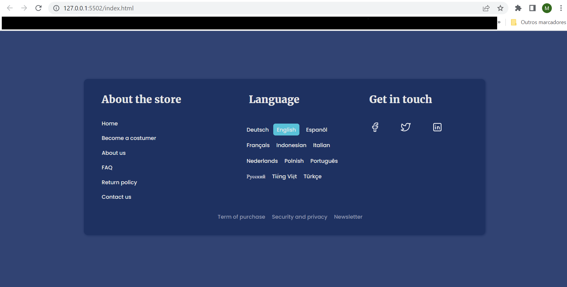 GitHub - marcelladuraes/rodape-pagina