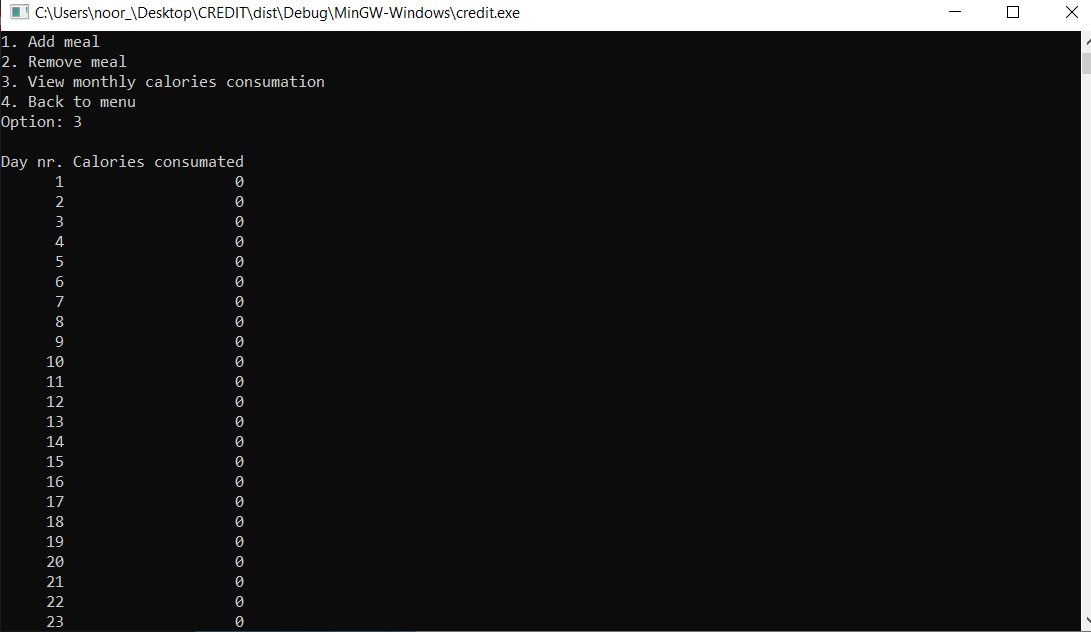 GitHub - noorulain-dev/Diet-Tracker: Creating a diet tracker to track meals and workouts in C++