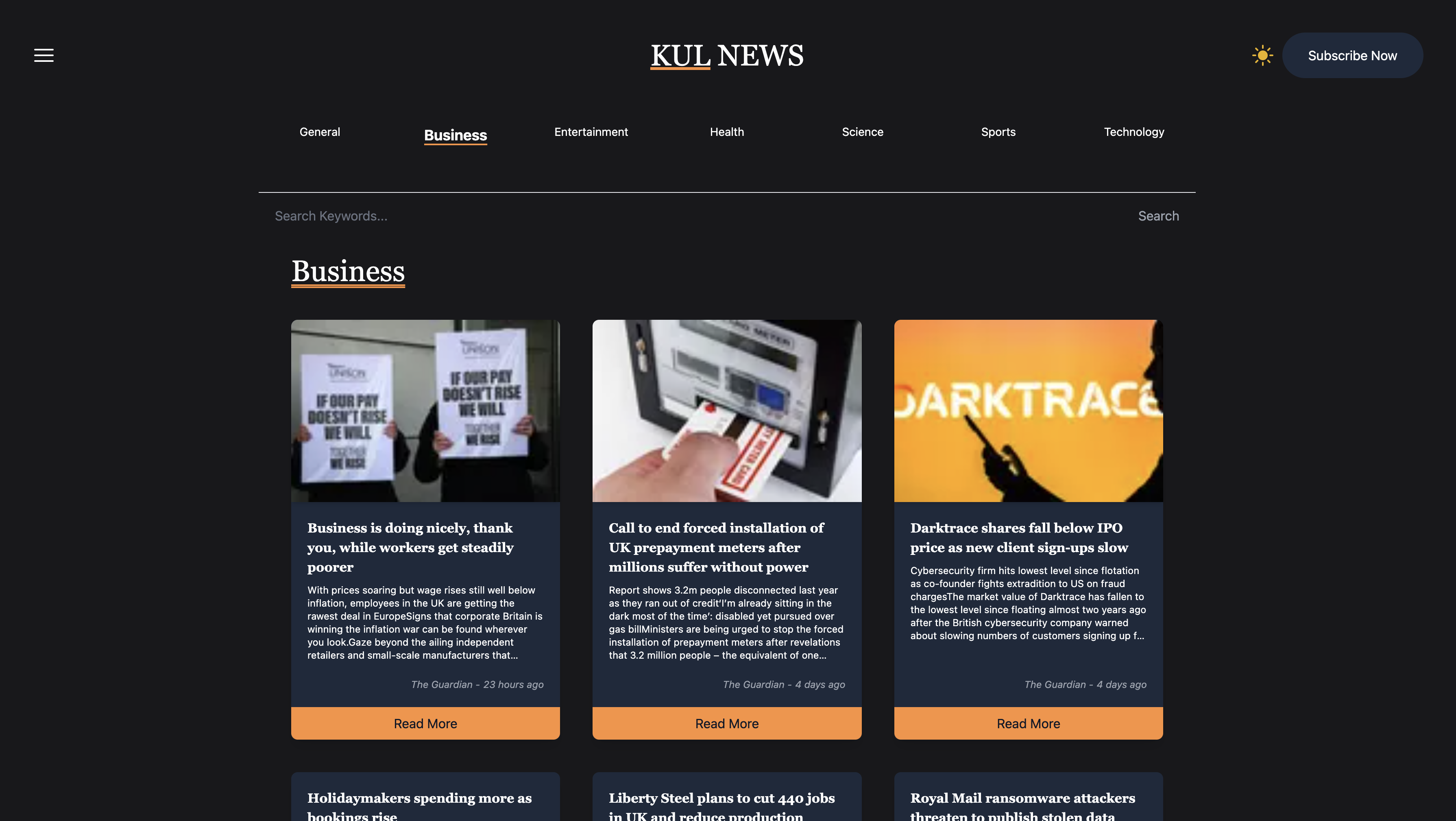 GitHub - WhatWR/kul-news