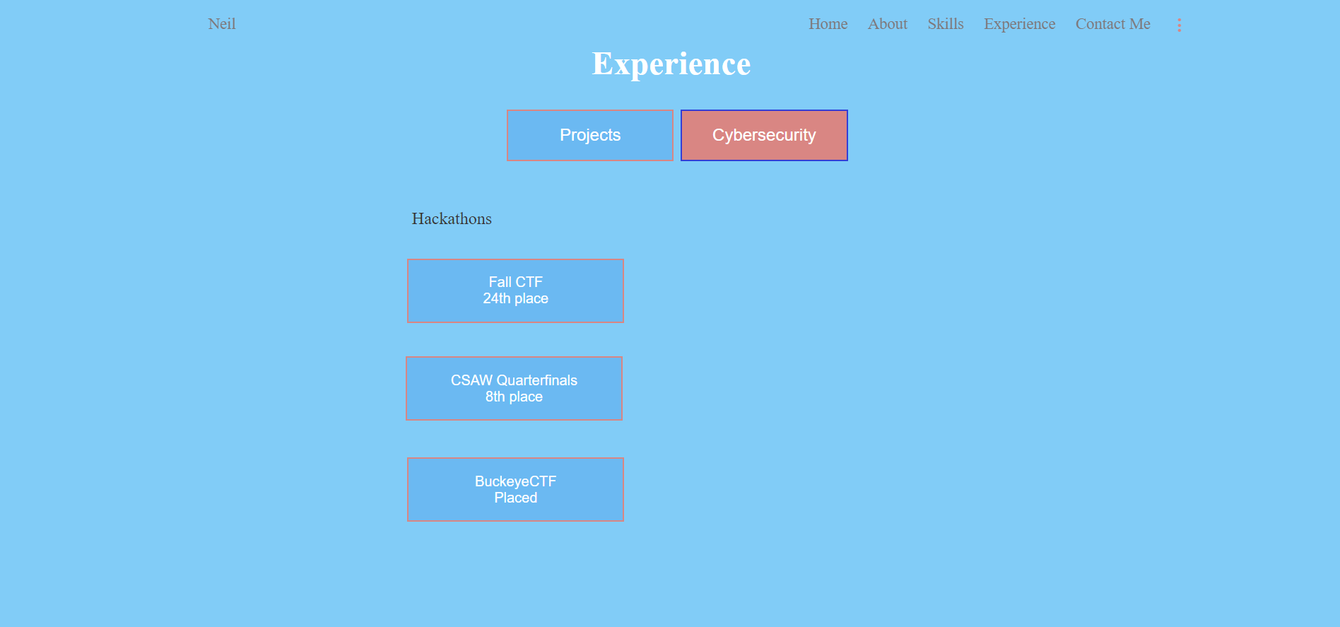 GitHub - nkozlo3/PortfolioWebsite: Color theme changing portfolio website created using CSS, JS ...