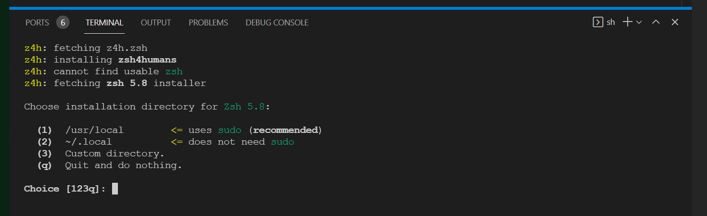 Add option for non-interactive installation · Issue #94 · romkatv/zsh4humans · GitHub