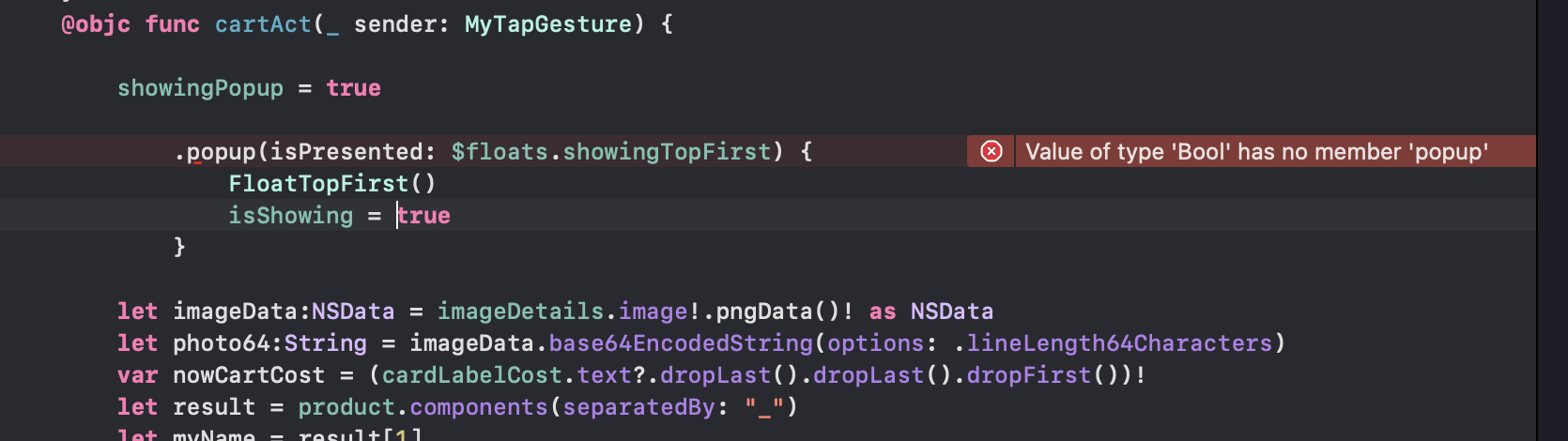 Call Popup From Objc · Issue 95 · Exyte Popupview · Github