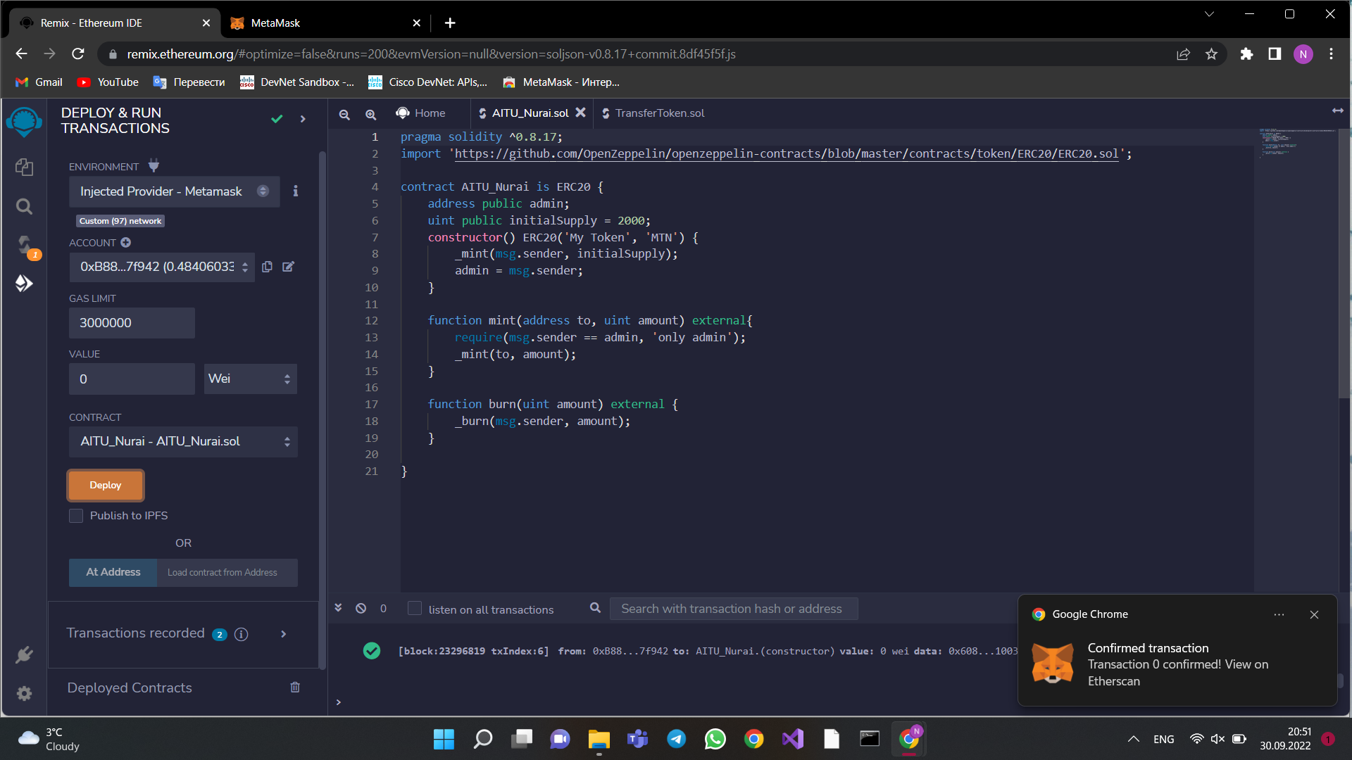 GitHub - Nurai040/Assignment2_BT: Assignment2 Blockchain