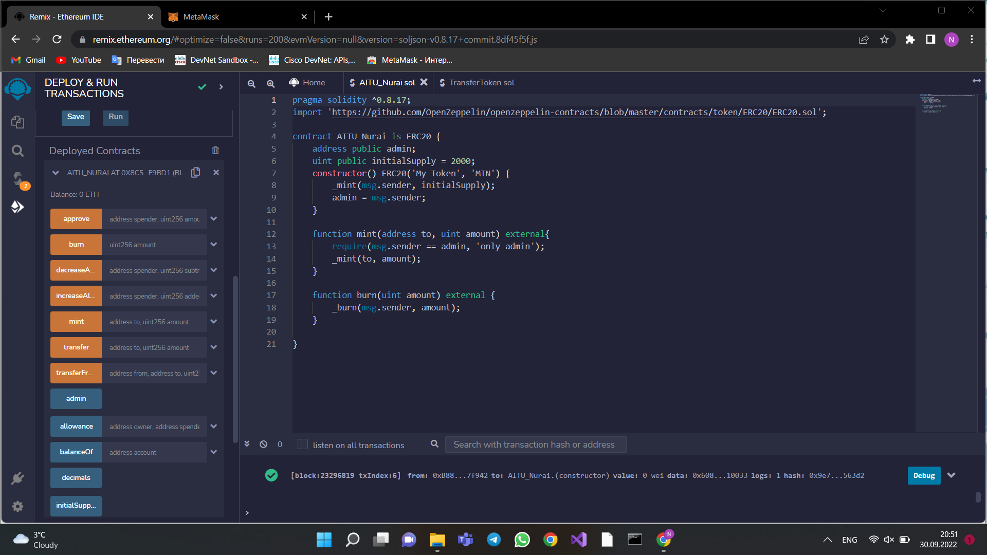 GitHub - Nurai040/Assignment2_BT: Assignment2 Blockchain