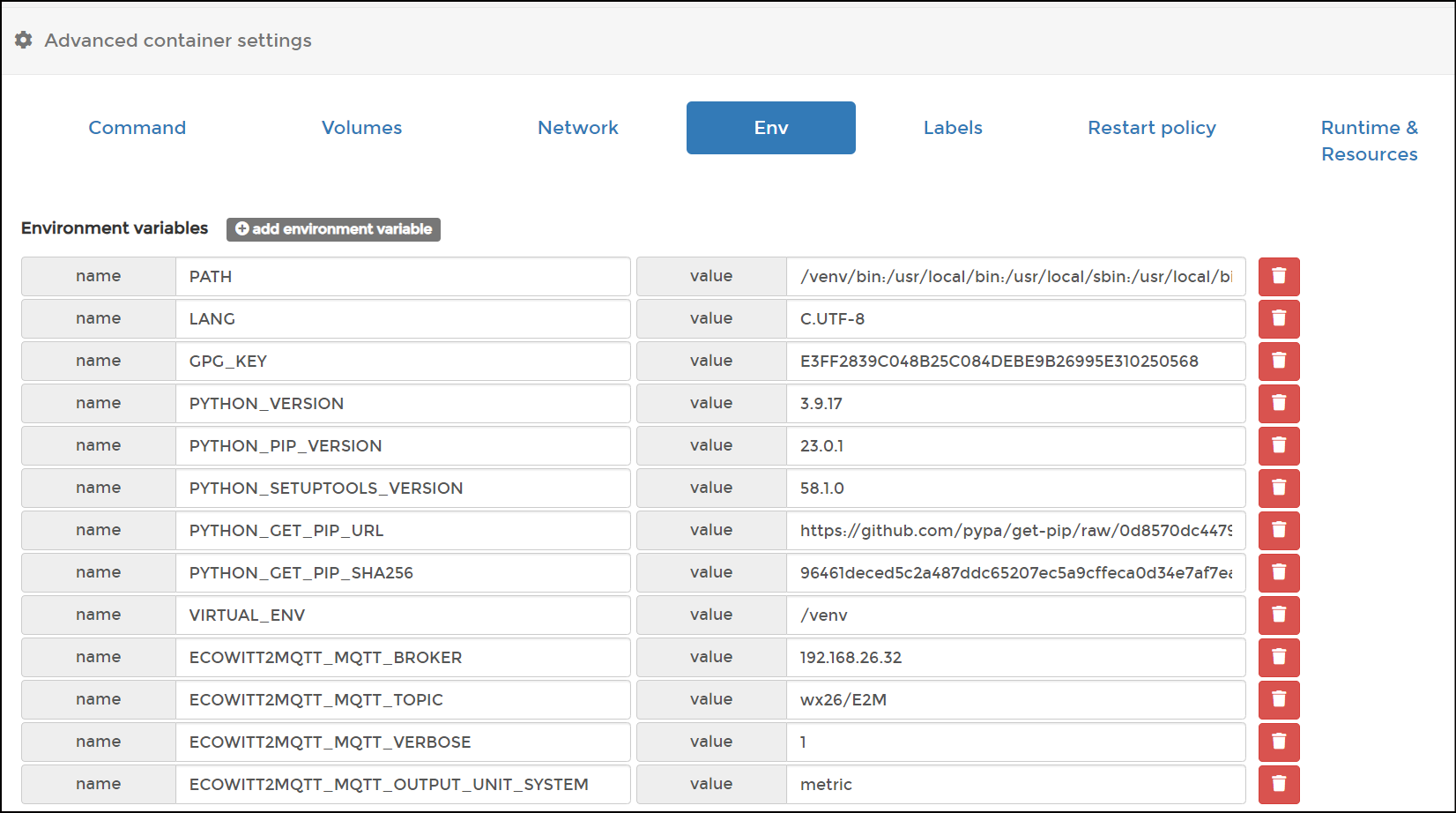 Unable to start on Timberwolf Server since 2023.06.0 · Issue #661 · bachya/ecowitt2mqtt · GitHub