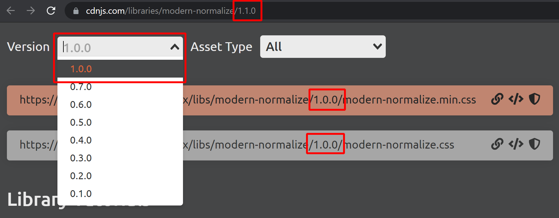 Update: modern-normalize · Issue #716 · cdnjs/packages · GitHub