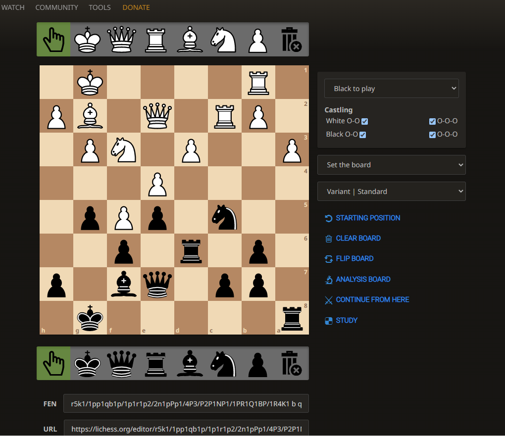 Board editor: possibly disable 960 Castling in standard · Issue #12926 ...