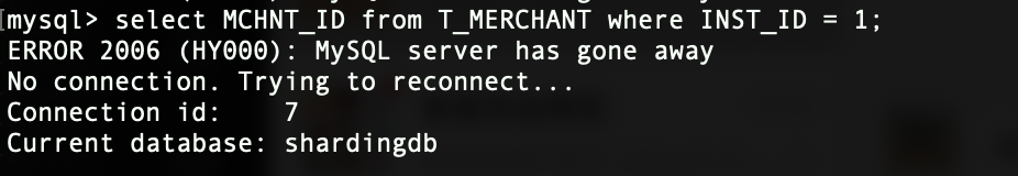 Mysql Client Lost Connection To Sharding Proxy · Issue 6685 · Apache