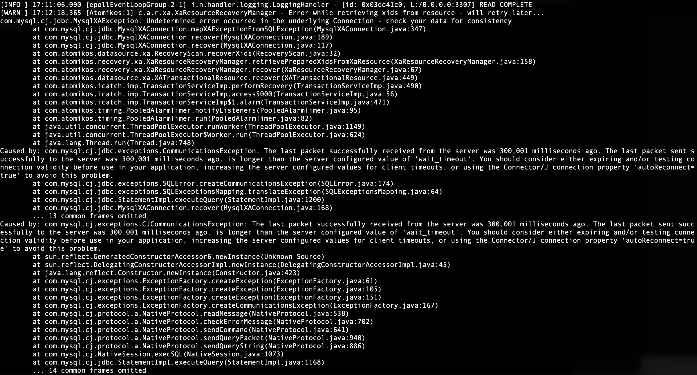 mysql client lost connection to sharding-proxy · Issue #6685 · apache/shardingsphere · GitHub