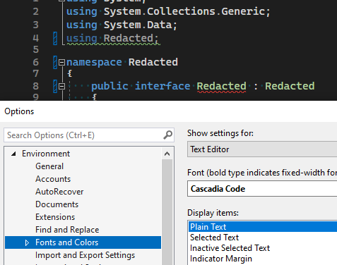 Caskaydia Code and Visual Studio · Issue #1242 · ryanoasis/nerd-fonts ...