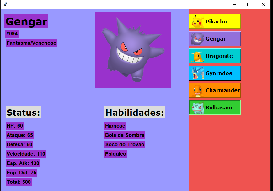 GitHub - Miguelzan/POKEDEX: Projeto de uma pokedex utilizando Tkinter