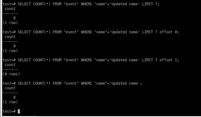 Ignoring offset and limit when creating count SQL request · Issue #568 ...