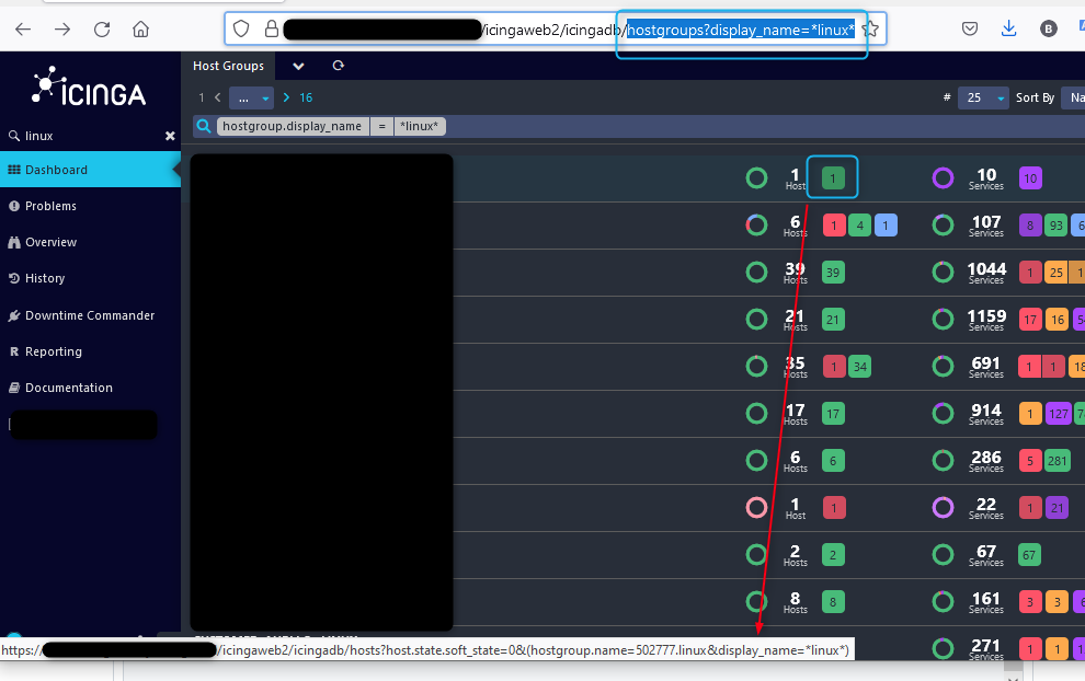 Incorrect results for host/servicegroup details · Issue #620 · Icinga/icingadb-web · GitHub