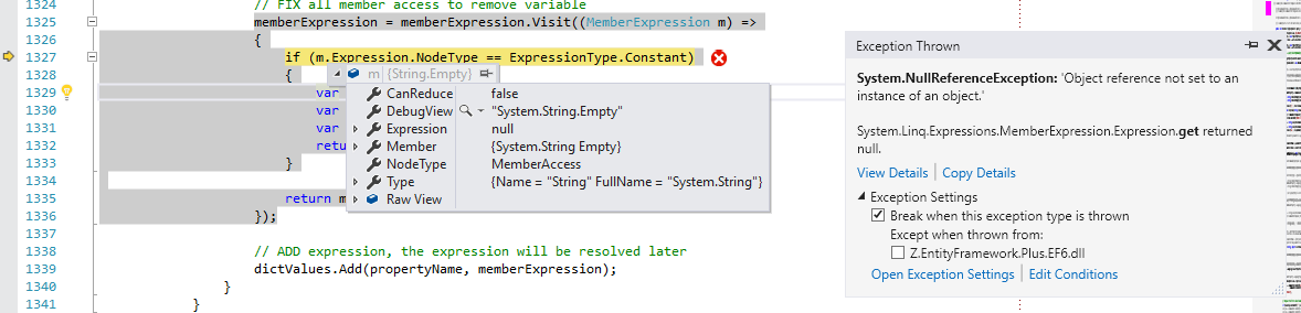 NullReferenceException when using string.Empty in a batch update · Issue #411 · zzzprojects ...