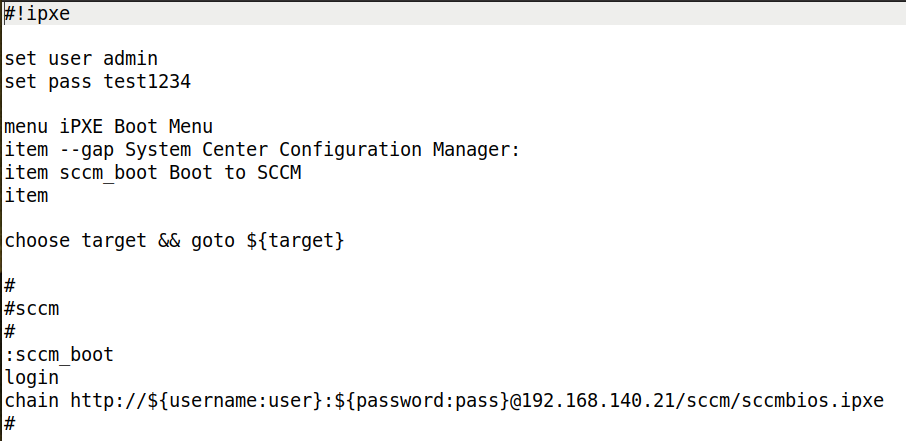 Password Protect Individual entries on the Menu · ipxe ipxe · Discussion #346 · GitHub