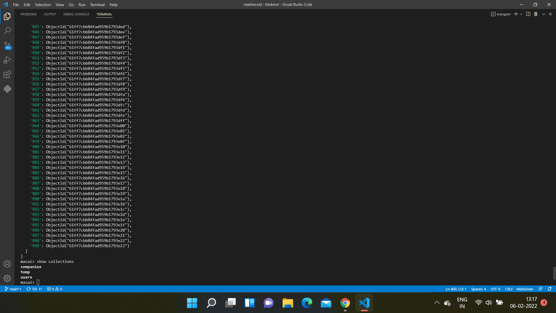 GitHub - Satyamall/Backend-Intro-to-Mongo-DB