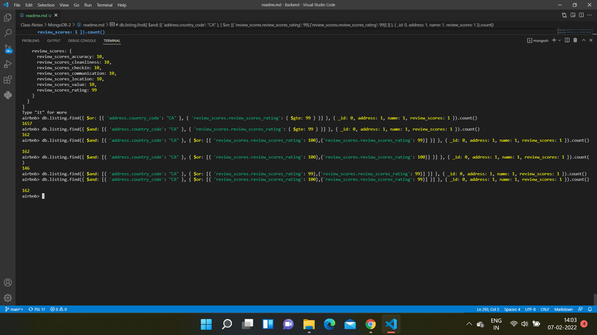 GitHub - Satyamall/Backend-MongoDB-2-with-airbnb-json-data