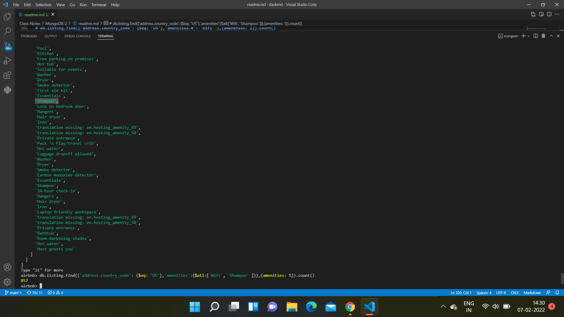 GitHub - Satyamall/Backend-MongoDB-2-with-airbnb-json-data