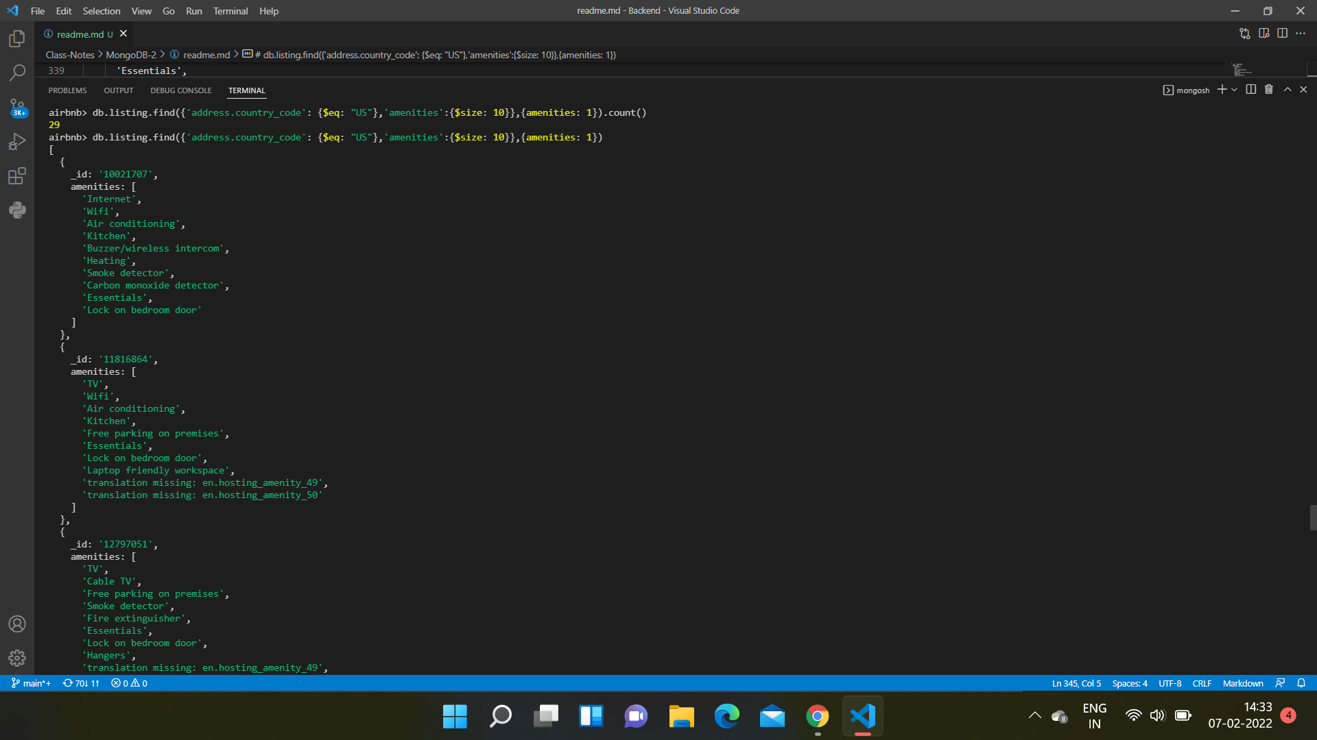 GitHub - Satyamall/Backend-MongoDB-2-with-airbnb-json-data