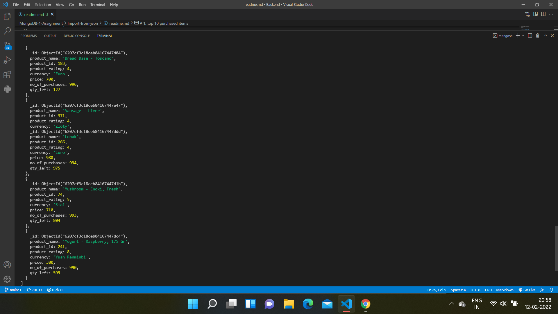 GitHub - Satyamall/Backend-MongoDB-1-Import-from-json
