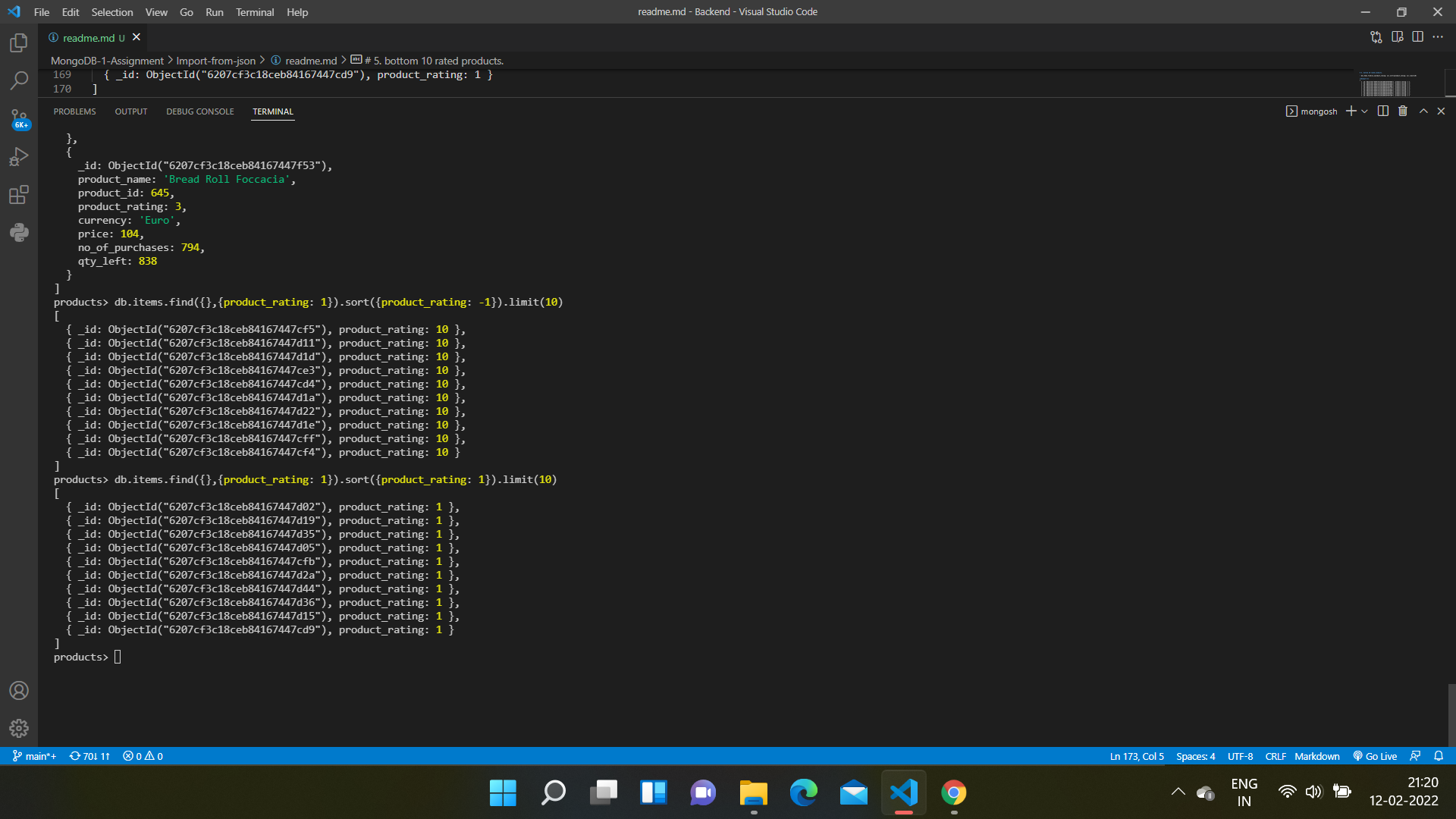 GitHub - Satyamall/Backend-MongoDB-1-Import-from-json