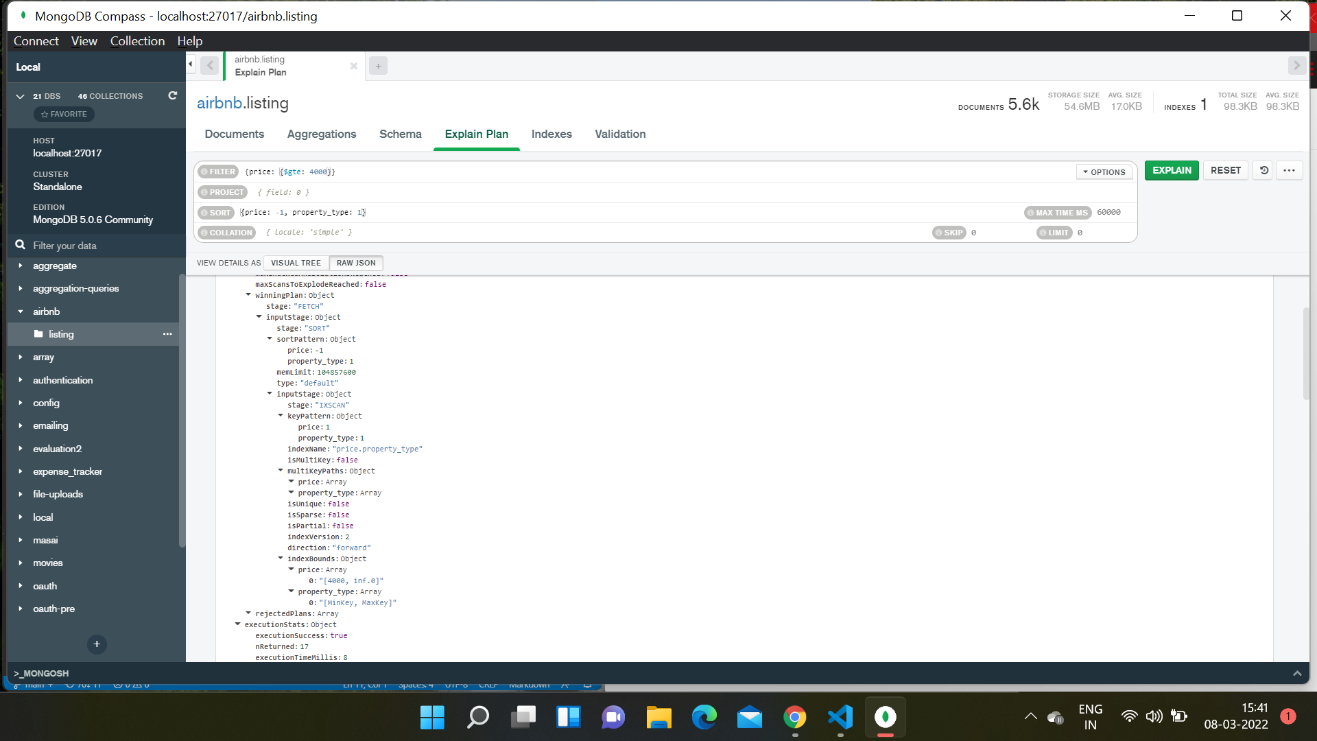 GitHub - Satyamall/Backend-Database-Indexing: Backend Database Indexing By using MongoDB Compass
