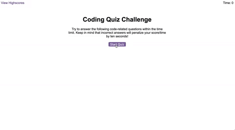 GitHub - SummerElise/Code-Quiz: JavaScript multiple choice quiz