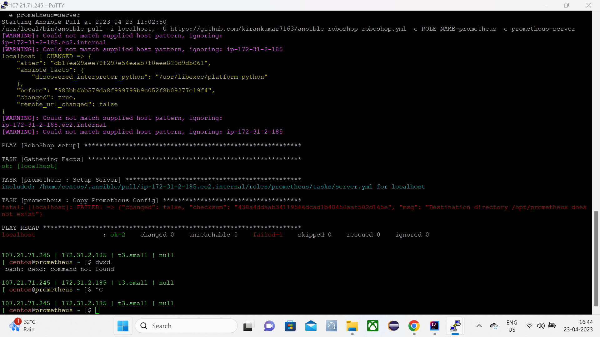prometheus error · learndevopsonline learndevopsonline · Discussion #672 · GitHub