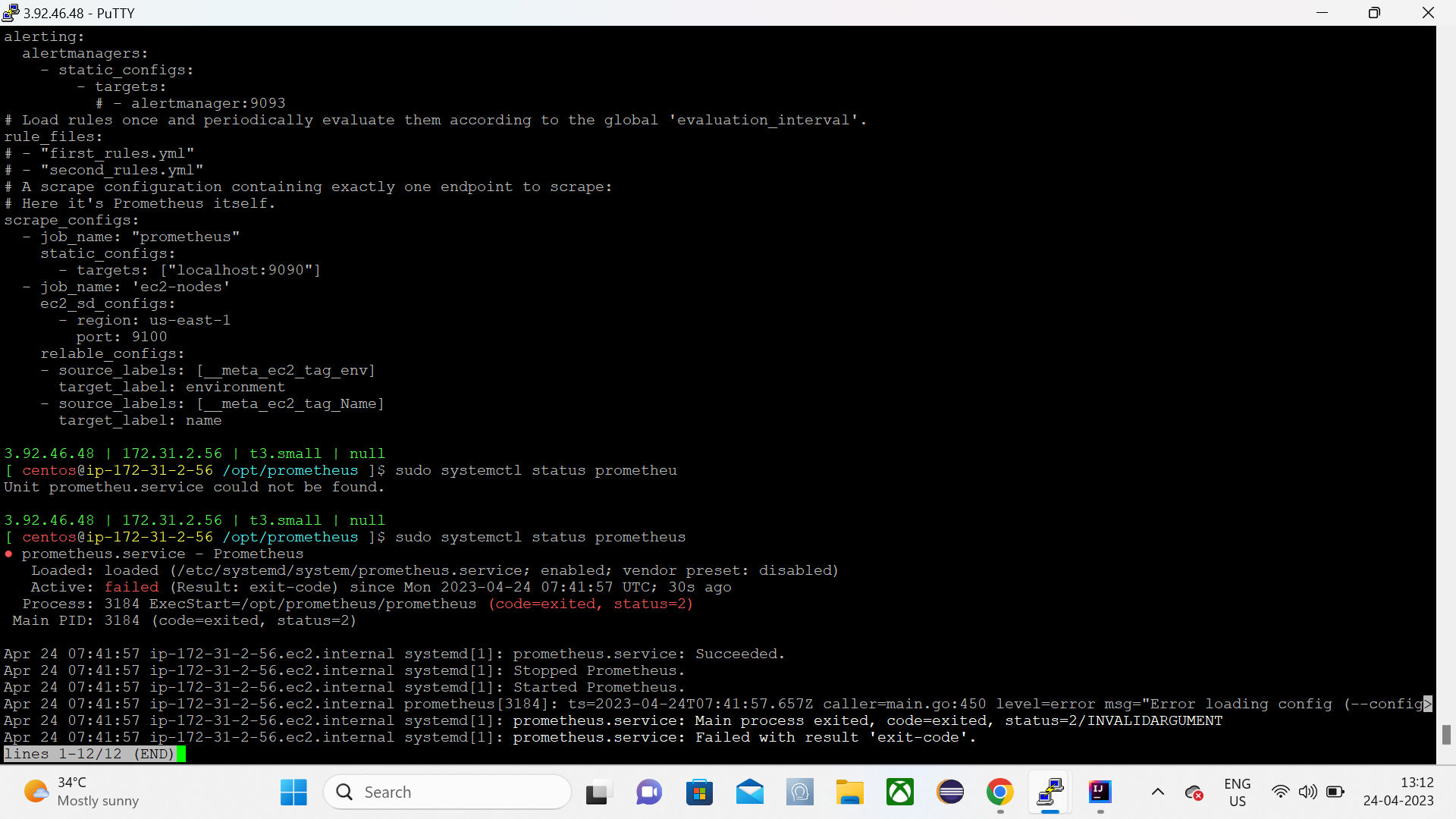 prometheus error · learndevopsonline learndevopsonline · Discussion #672 · GitHub
