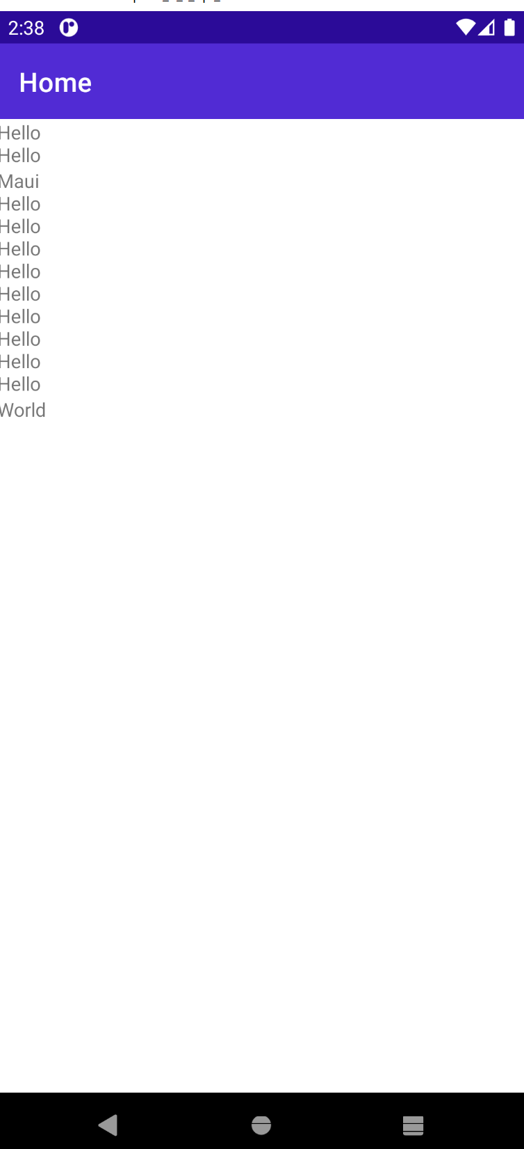 The Collectionview Does Not Fit The Item Height On Windows But Is Ok To Android · Issue 16358