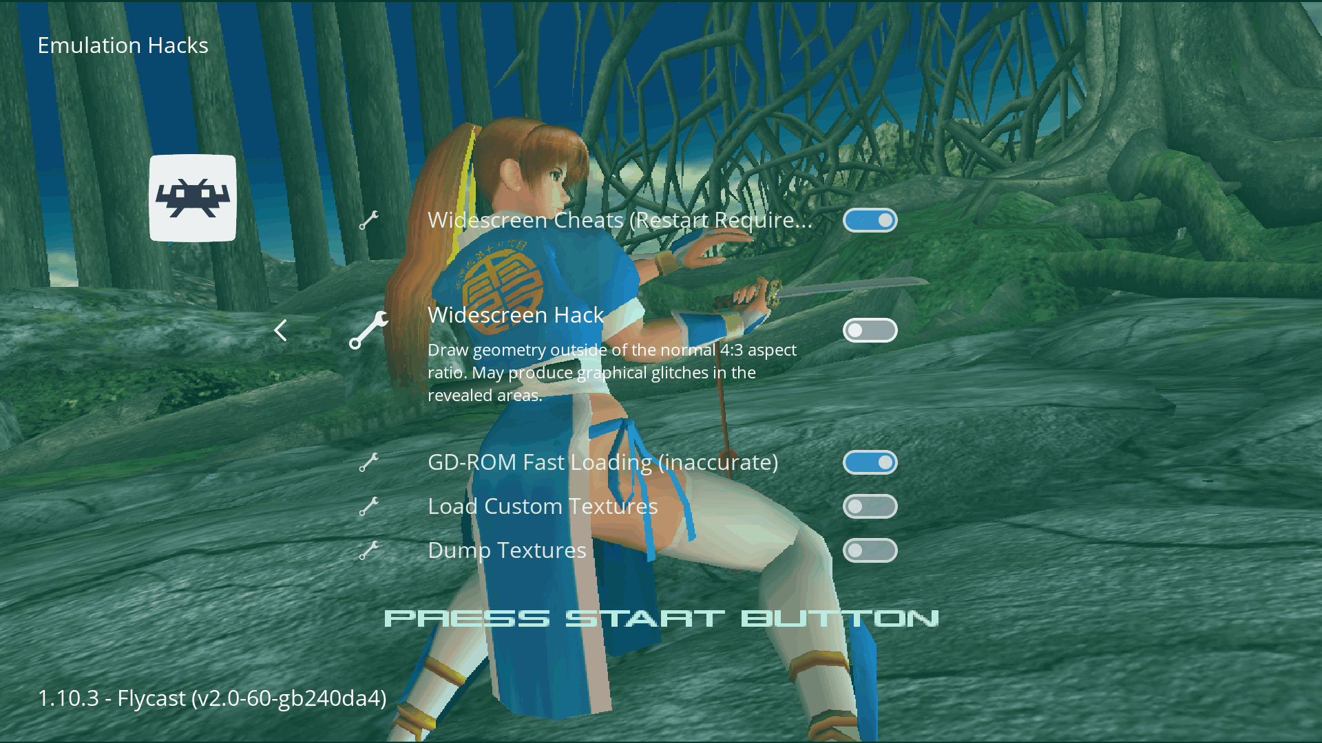 Problem with widescreen in Flycast · Issue #757 · flyinghead/flycast · GitHub