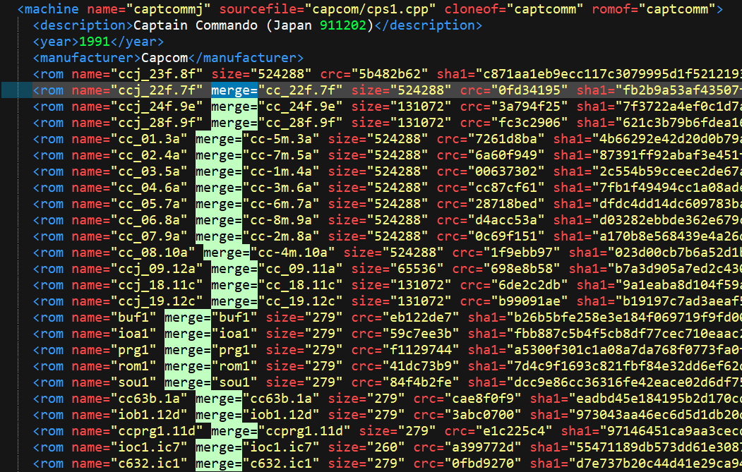 FBneo -lixtinfo dat lost part of "merge" information, it cause split ...