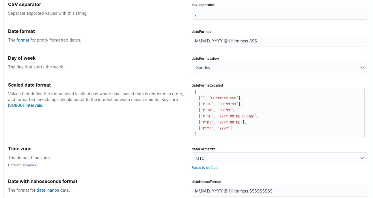 Configure 'advanced settings' using import object api does not work. · Issue #146865 · elastic ...