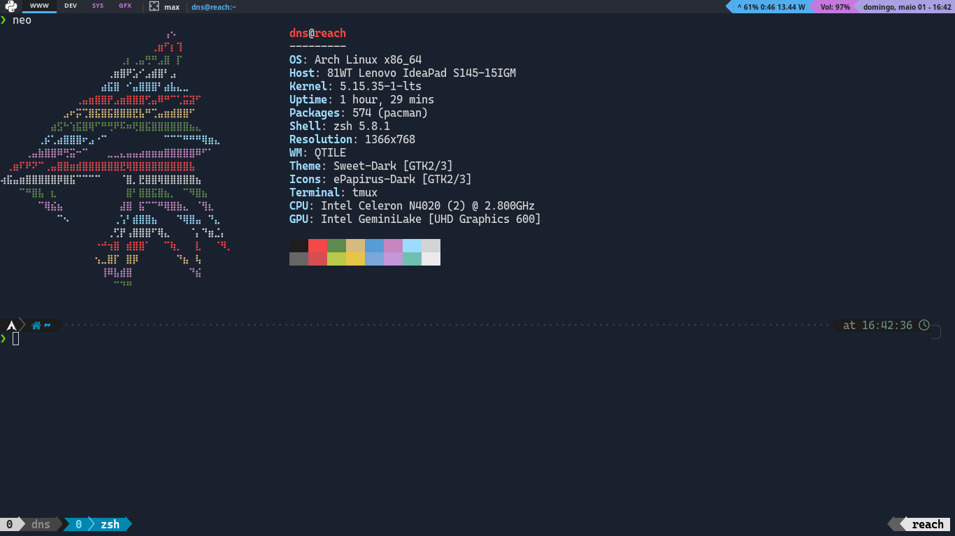 GitHub - DnsReach/QTILE-CONFIG
