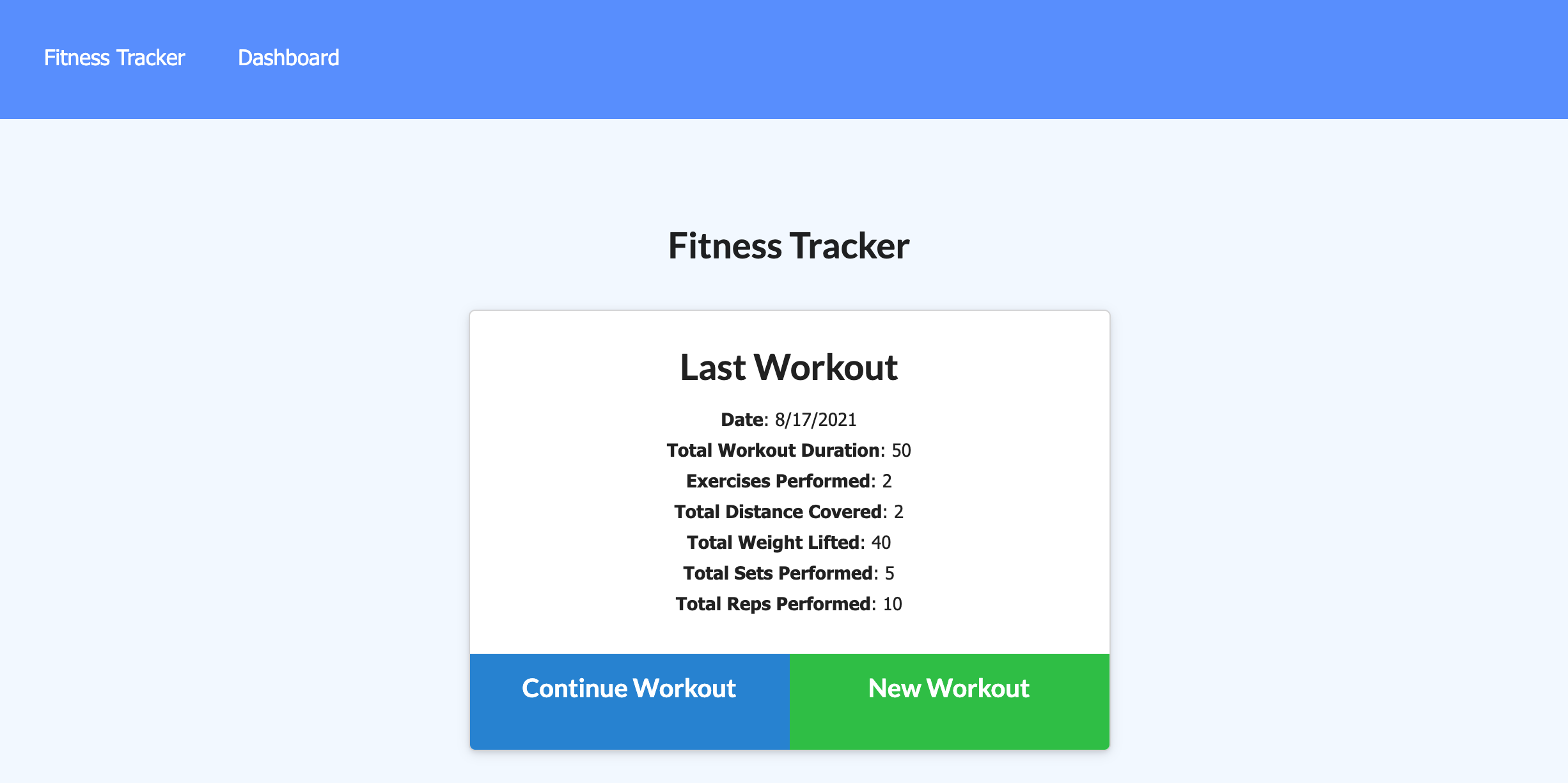 GitHub - amiracat/workout-tracker: Create and track workouts in this exercise app that uses ...
