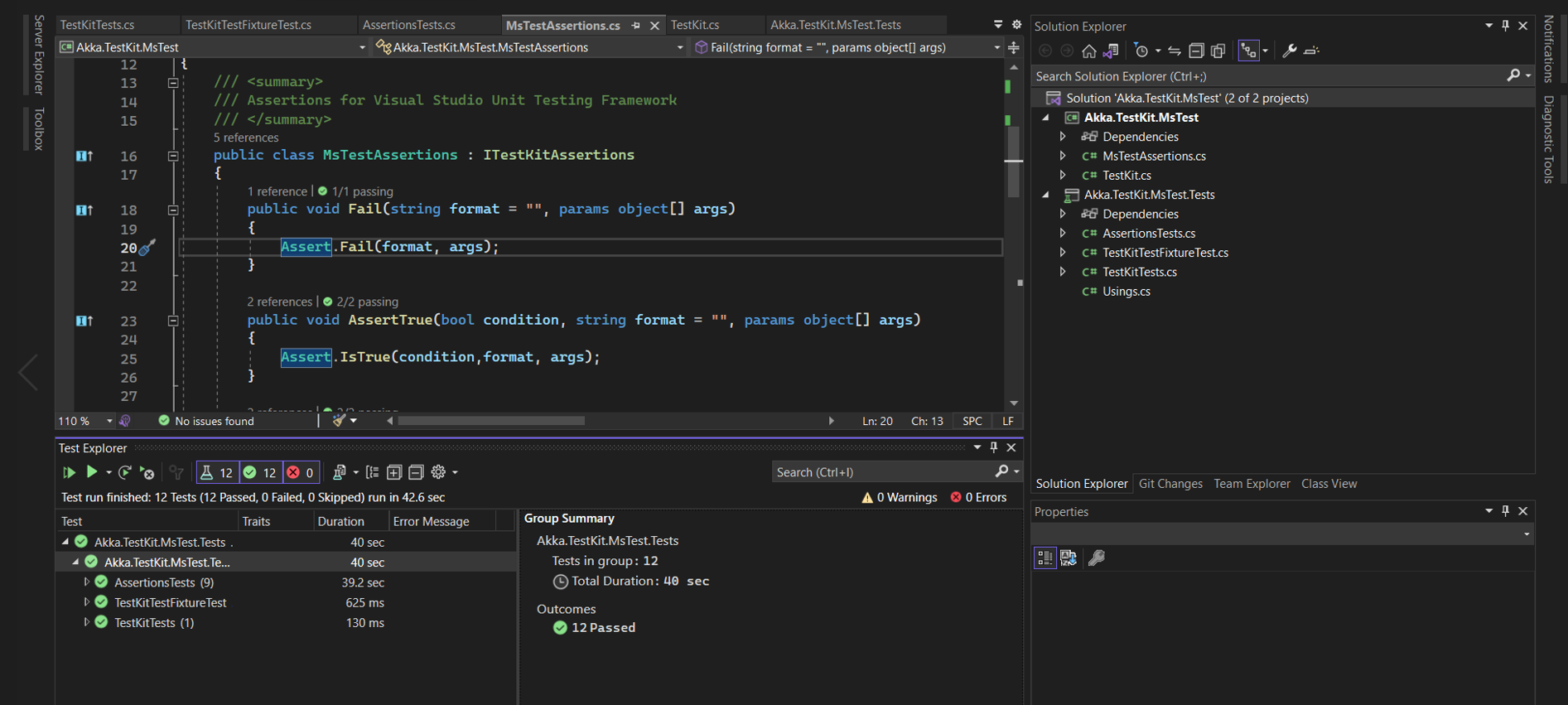 Modernize Repo · Issue 19 · Akkadotnet Akka Testkit Mstest · Github