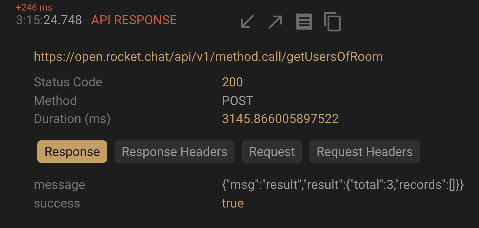 Status and info is only shown for the first user in direct message between multiple users ...